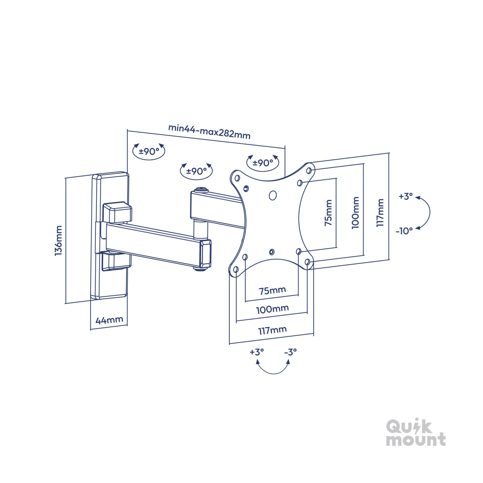 TV Wall and Monitor Mount Supplier - Quikmount